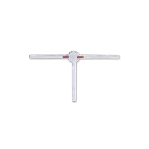 Stopcock, three way with PTFE plug - Almicroinstruments